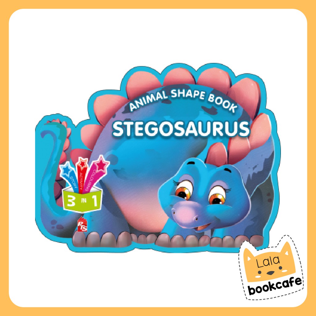 Animal Shape Book - Stegosaurus [Buku Kanak-Kanak] | Shopee Malaysia