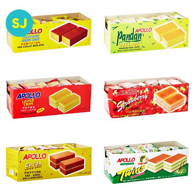 Apollo Layer Cake 18gm | Shopee Malaysia