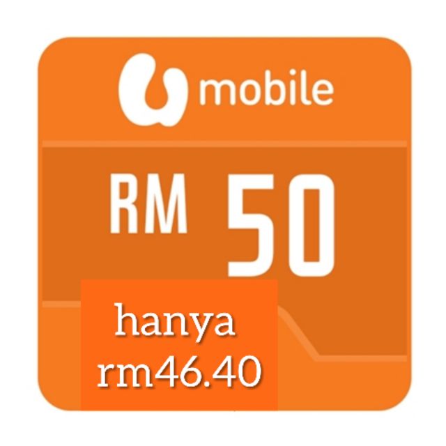 [diskaun 6%] postpaid bill / topup reload prepaid umobile rm50 | Shopee ...