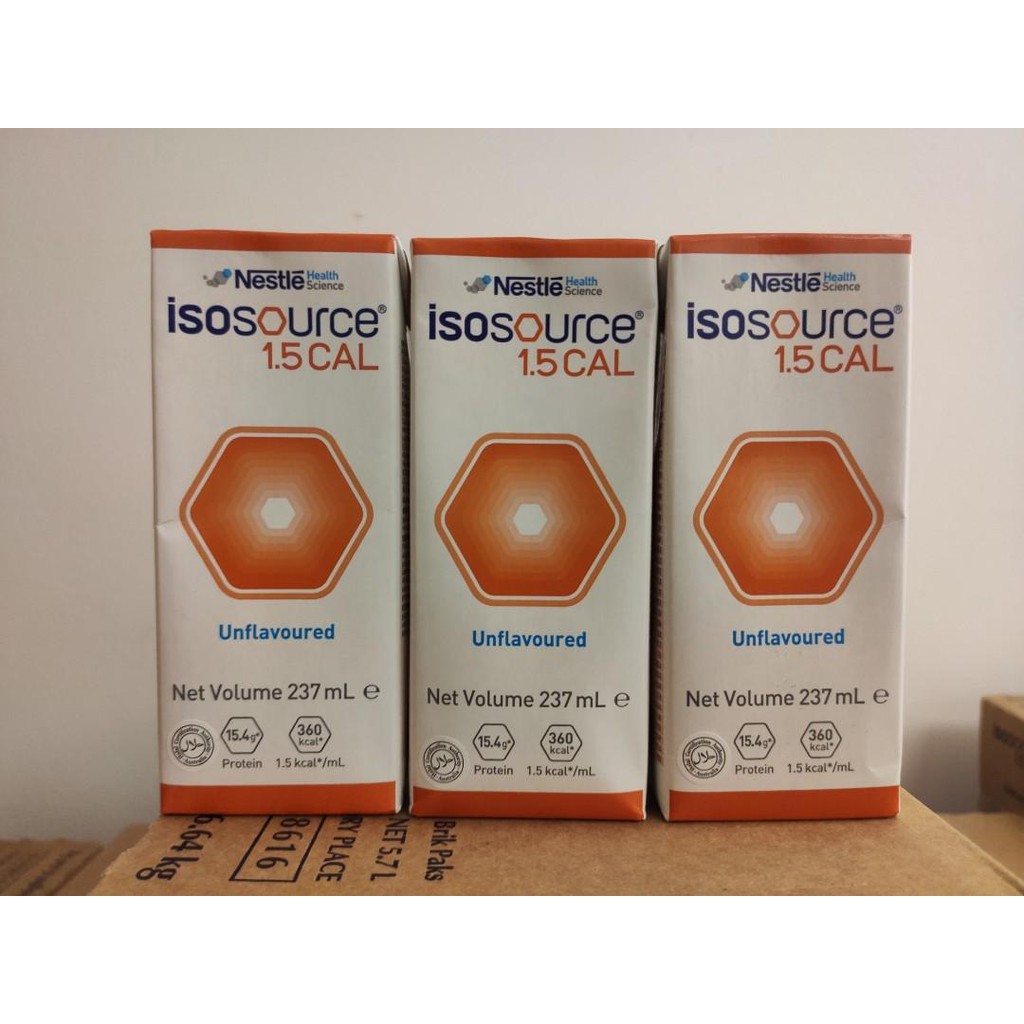 Nestle Isosource 1.5 CAL 237ml (Complete Nutrition Liquid) | Shopee ...