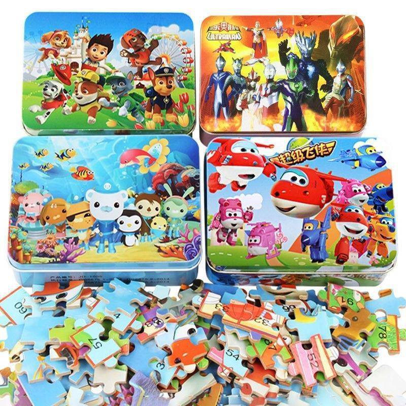 Barang dalam stok Besi Besi 60/100/200 Teka-teki Teka-teki Kanak-kanak ...