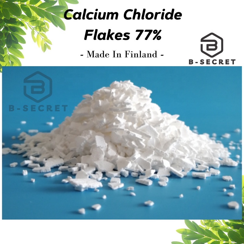 Calcium Chloride Flakes 77% - (Food Grade) - Made in Finland - (100G ...