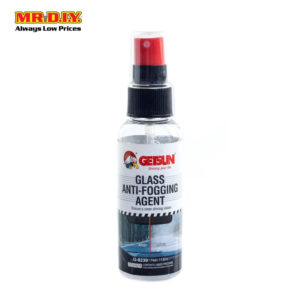 GETSUN Glass Anti-Fogging Spray (118ml) | Shopee Malaysia
