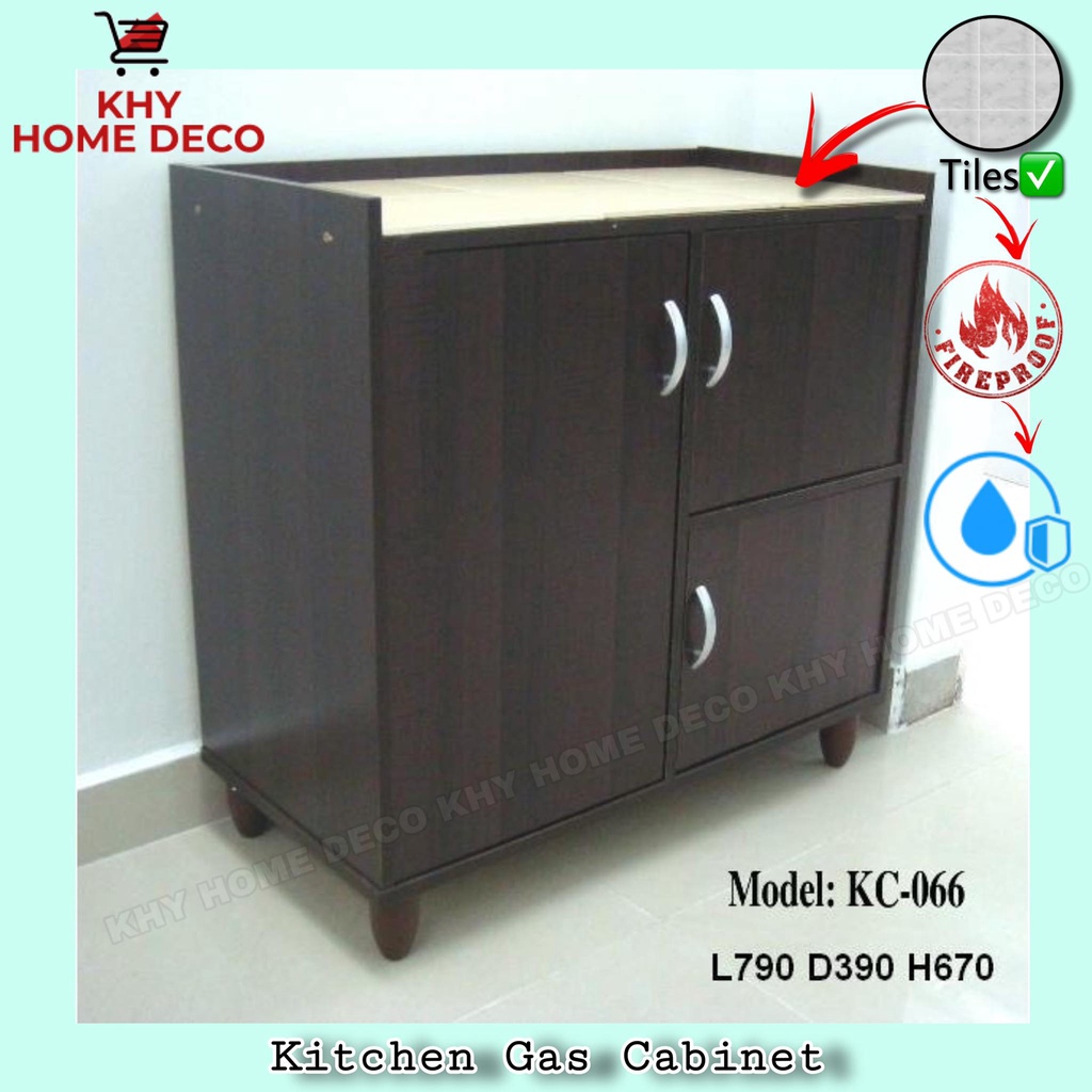 2.5ft Gas Kitchen Cabinet / Kabinet Dapur Gas/Almari dapur gas/Rak ...