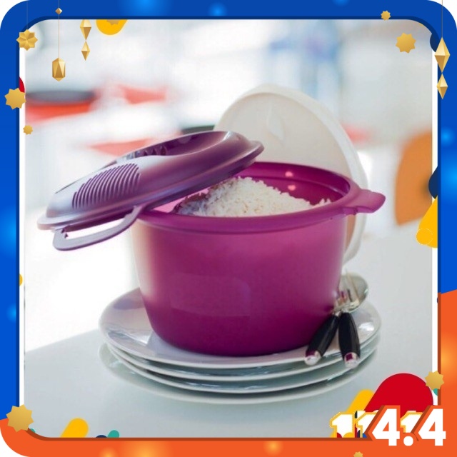 TUPPERWARE | Microwaveable Rice Maker 2.2L | Shopee Malaysia