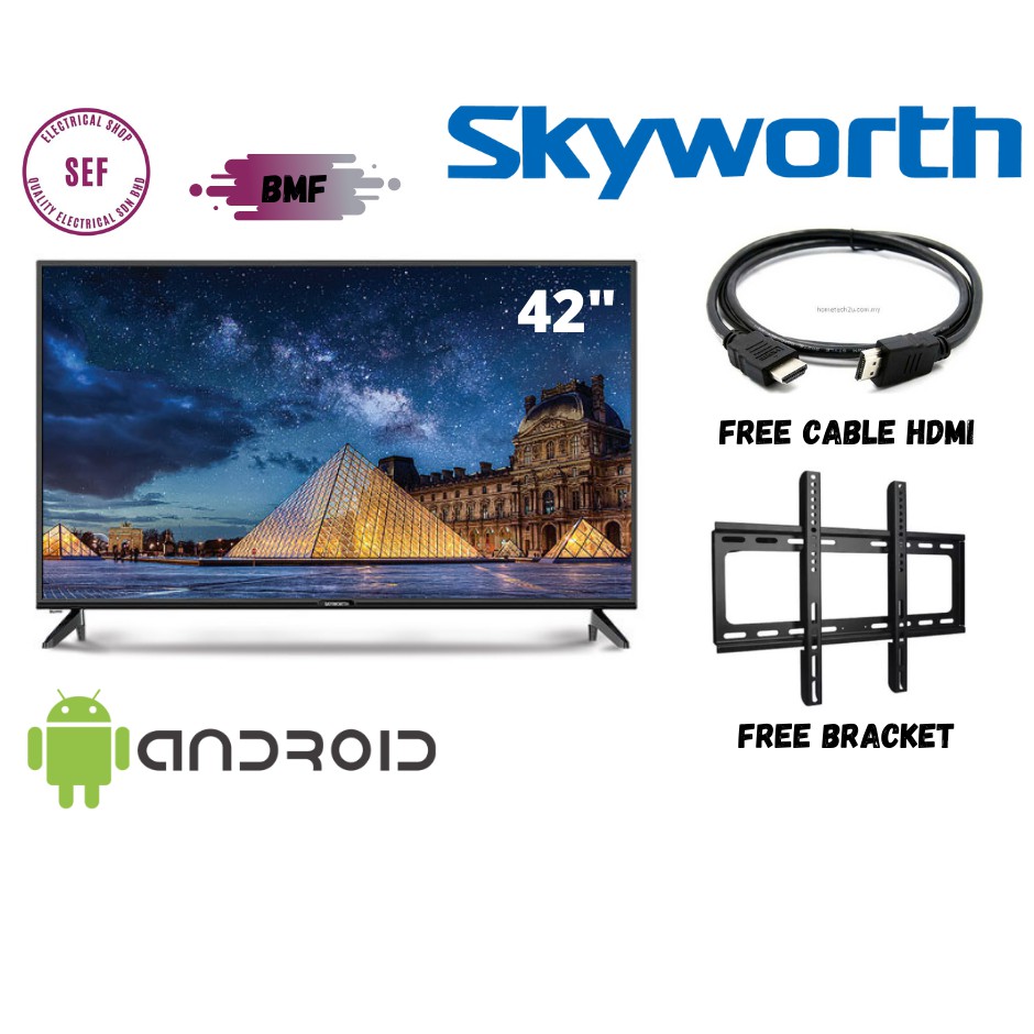 SKYWORTH ANDROID TV 42" 2K (42STC6200) | Shopee Malaysia