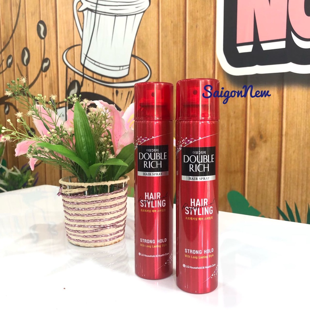 Keo Xit Toc Double Rich Hair Spray | Shopee Malaysia