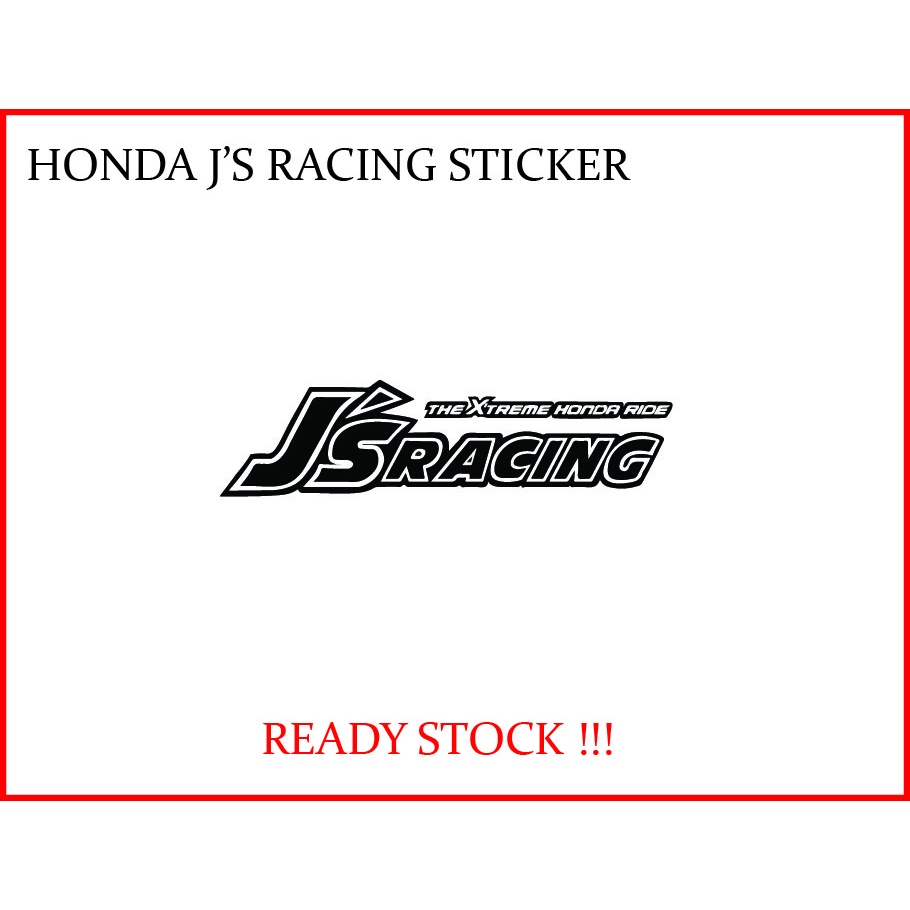Js Racing Sticker Honda Japan JDM | Shopee Malaysia