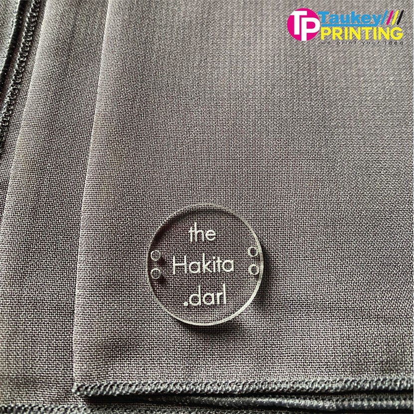 LABEL TAG TUDUNG/HIJAB ACRYLIC CUSTOM | Shopee Malaysia