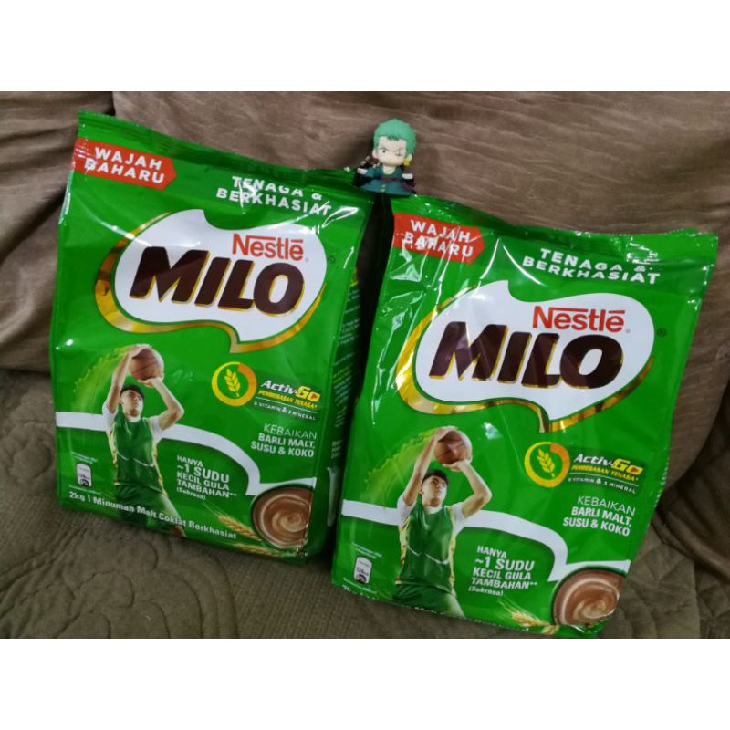 Nestle Milo 2kg x 2 Packs (Expired : 10/2021) | Shopee Malaysia