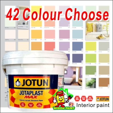 7 Liter ( JOTUN JOTAPLAST MAX ) Interior Acrylic Emulsion Paint Wall ...