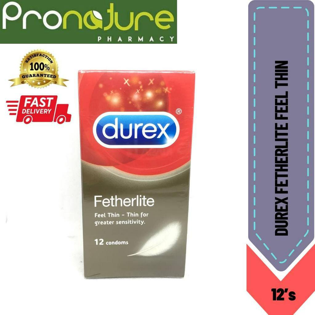 DUREX FETHERLITE FEEL THIN 12'S | Shopee Malaysia