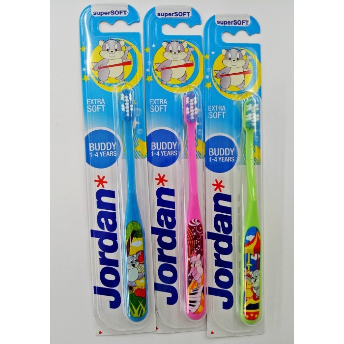 Jordan Buddy Toothbrush Soft/Supersoft (1-4 Years)/ (5-10 Years ...