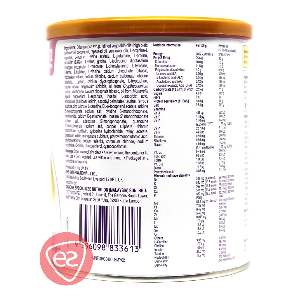 Neocate Nutrition Facts | Besto Blog