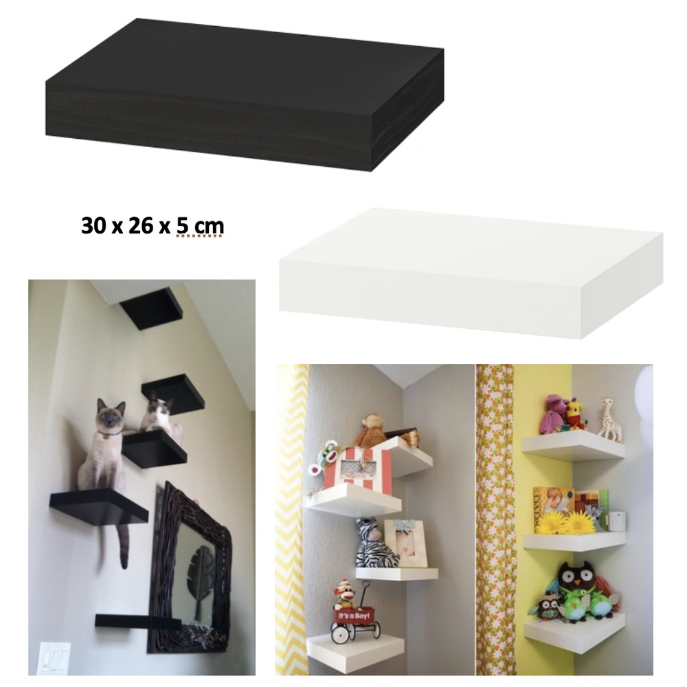 [READY STOCK FAST DELIVERY] IKEAA LACKK Wall Shelf Building Block ...