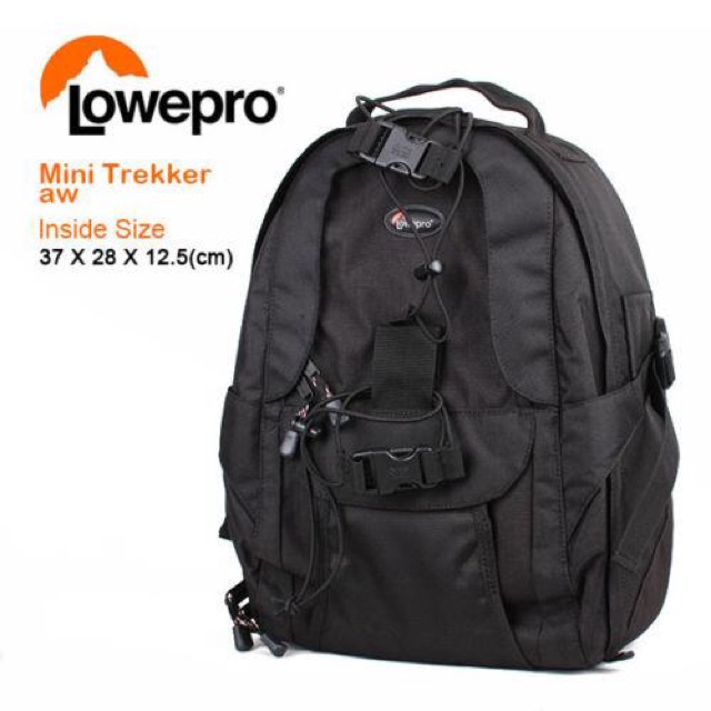 Lowepro mini trekker AW all weather dslr laptop backpacks | Shopee Malaysia