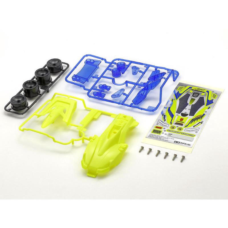 Tamiya 95637 Lord Spirit Body Parts Set Night Neon Color Edition ...