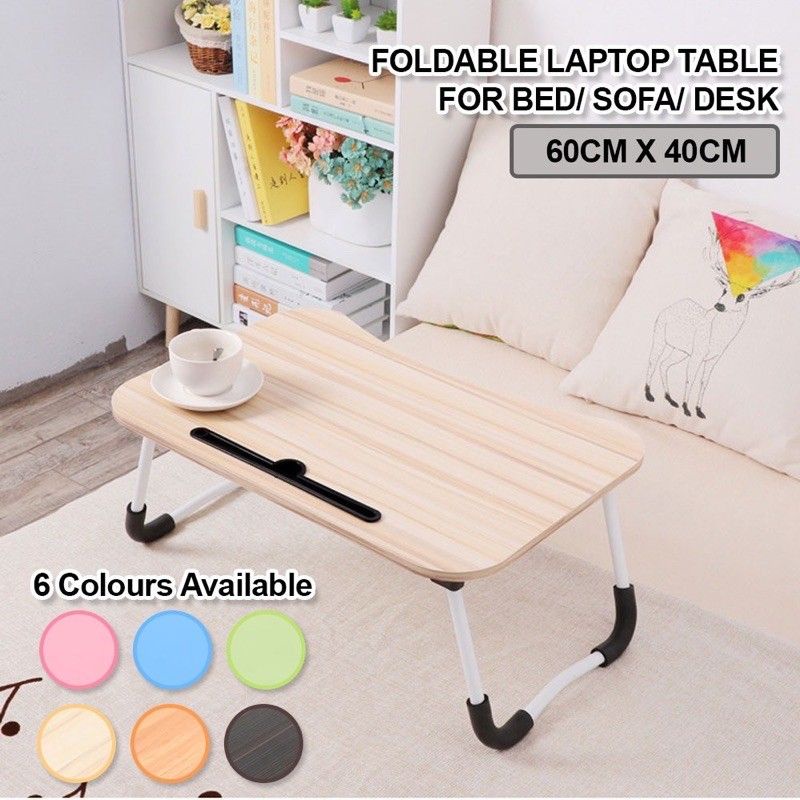FOLDABLE LAPTOP TABLE (READY STOCK) | Shopee Malaysia