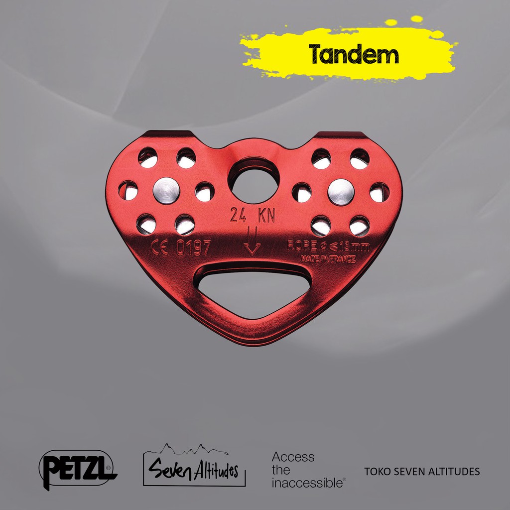 Double petzl tandem Pulley | Shopee Malaysia