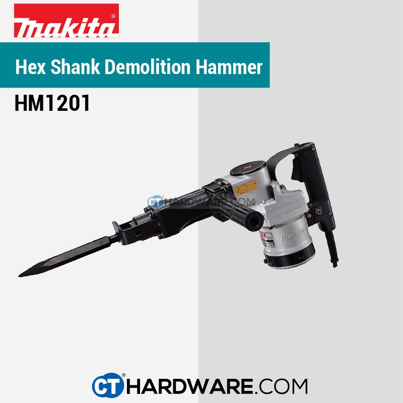 MAKITA HM1201 1130W 21mm Hex Shank Demolition Hammer | Shopee Malaysia