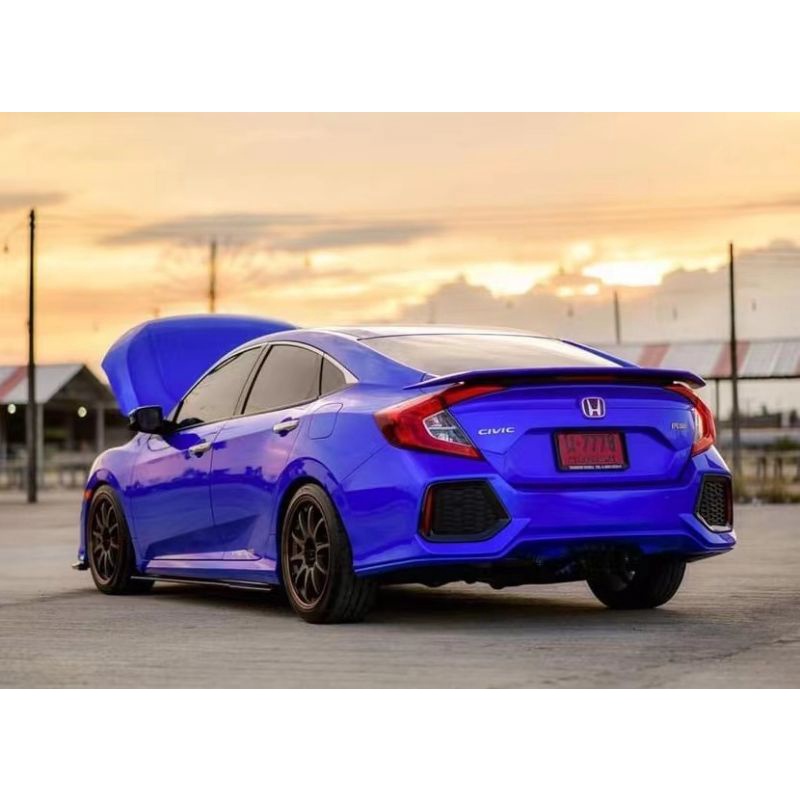 Honda Civic FC RS Spoiler Original Cutting Honda can upgrade to 6 led ...