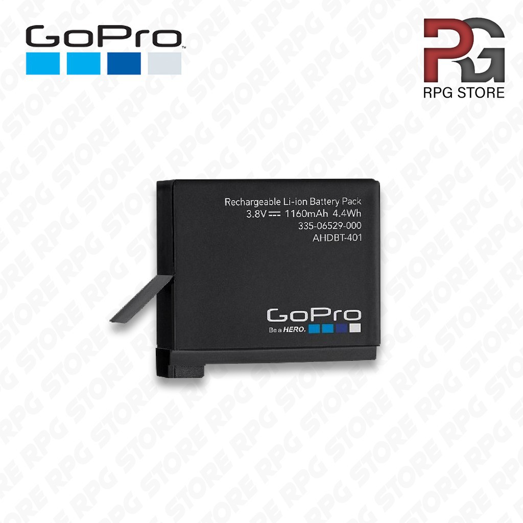 Extra Battery~ Original GoPro Rechargeable Battery for HERO4 | Shopee ...