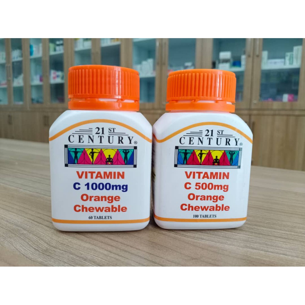 21ST CENTURY VITAMIN C 500MG (100s) /1000MG (60s) | Shopee Malaysia