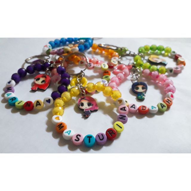 Keychain Nama (circle) | Shopee Malaysia