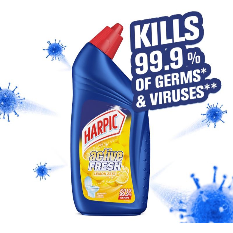 Harpic Active Fresh Lemon Zest 500ml. | BeeCost