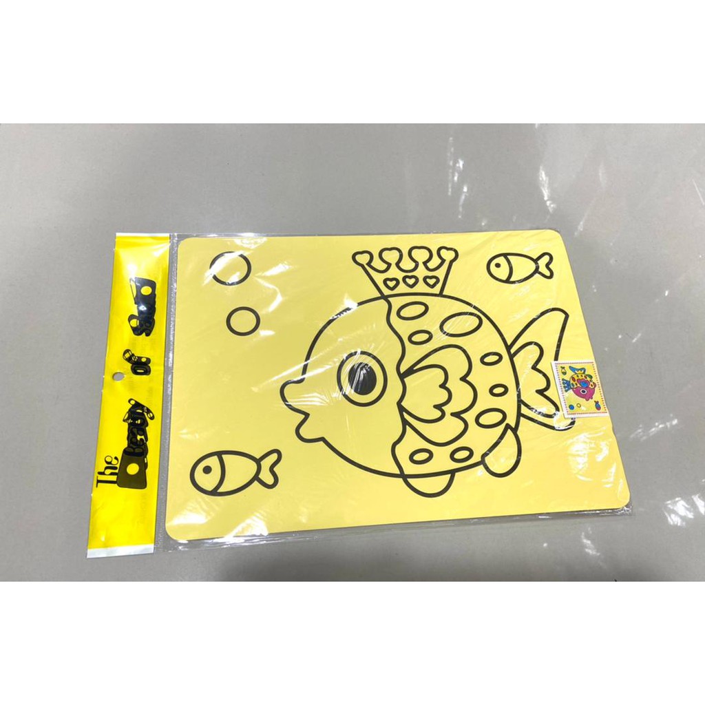 Colored Sand Art Random Design 1 Pcs for Kids Educational Drawing ...