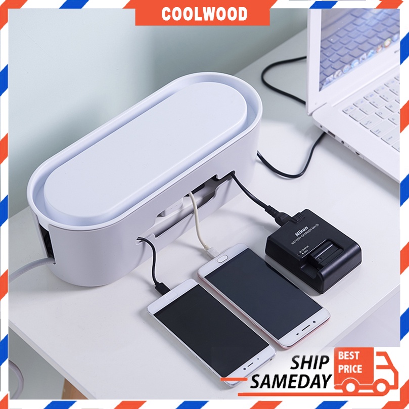 Cable Management Box Socket Box Cable Organizer Box Electric Wire ...