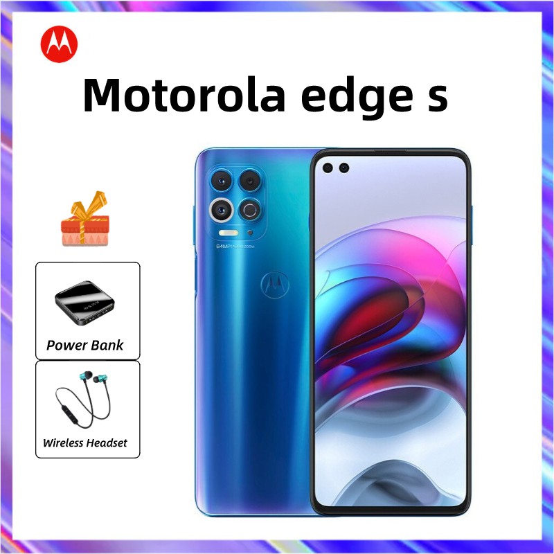 Motorola edge s Snapdragon 870 China set one year warranty | Shopee ...