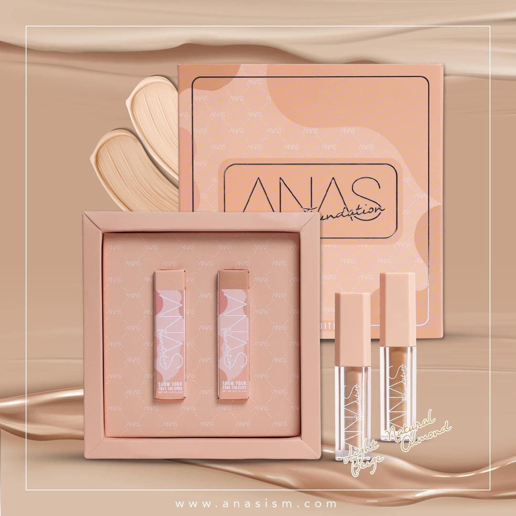Anas Foundation ( Anas Cosmetics ) | Shopee Malaysia