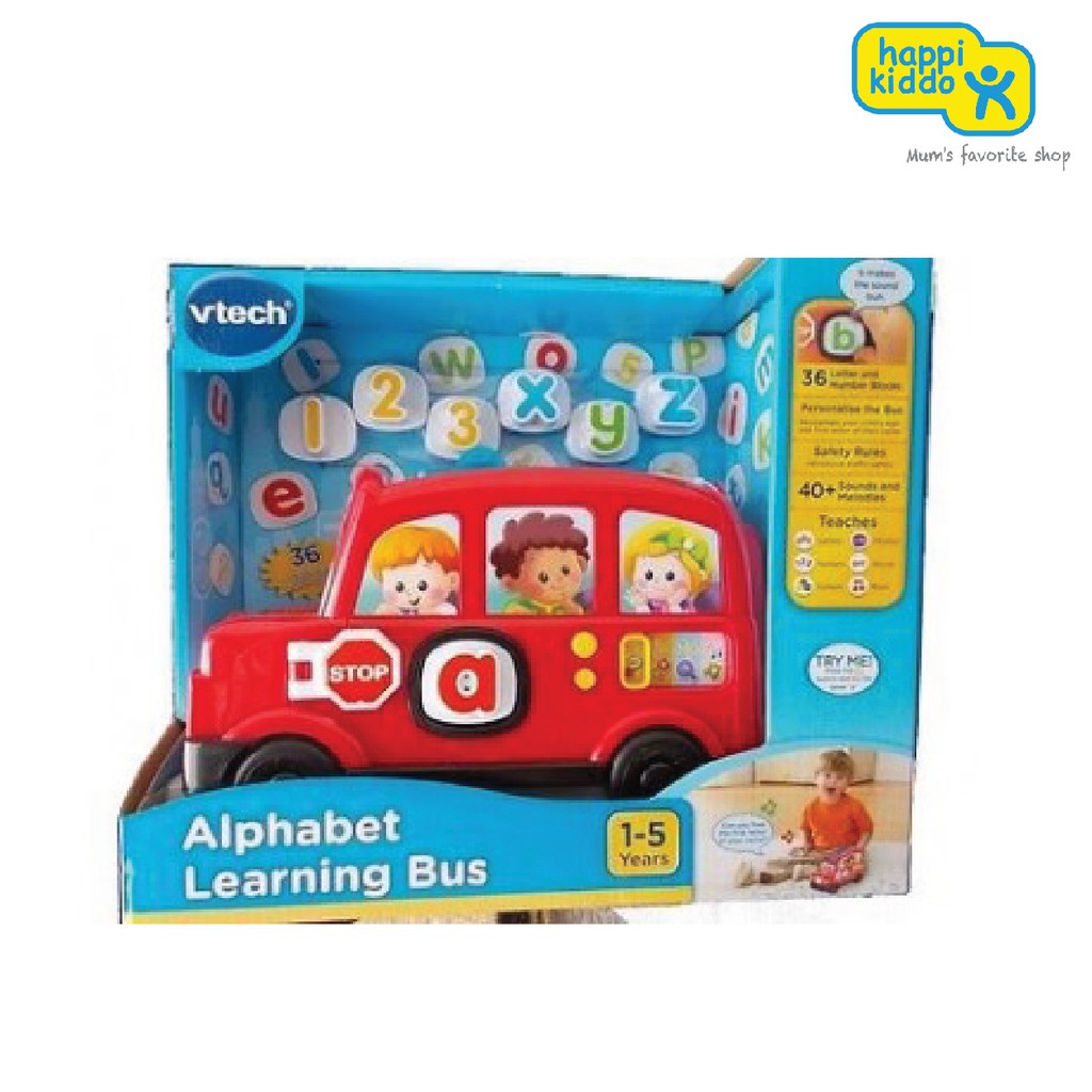 VTech Count & Learn Alphabet Bus | Shopee Malaysia