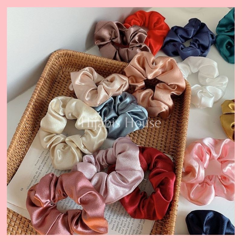 READY STOCK Scrunchie Hair Ties Getah Rambut Cantik dan Exclusive ...