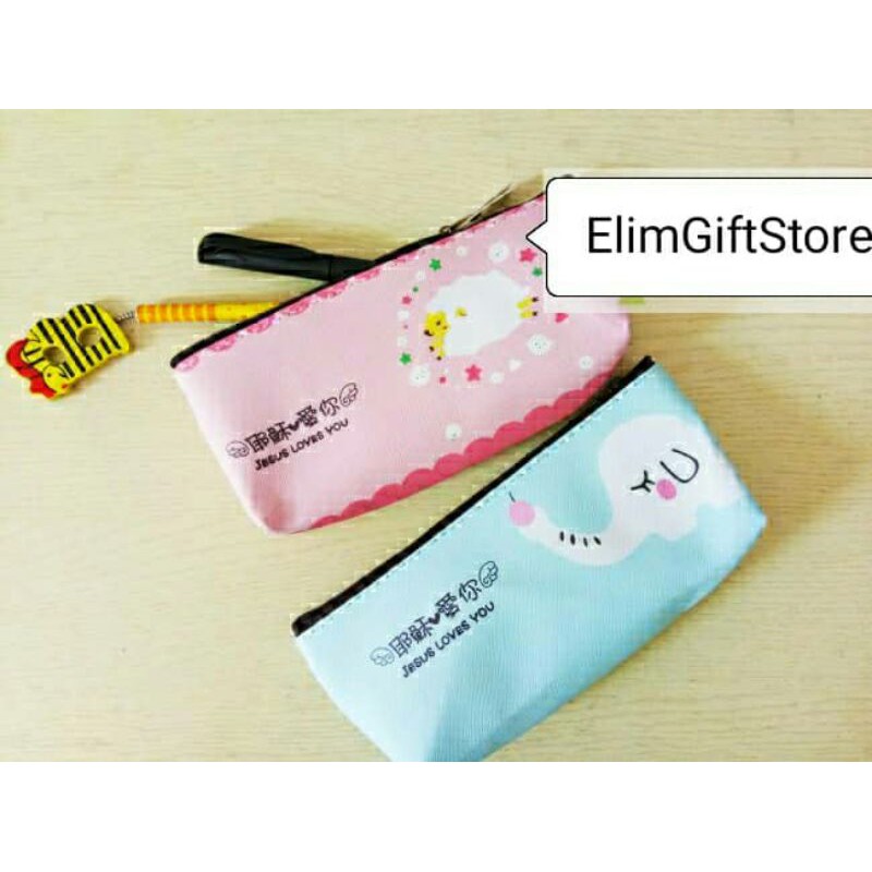 Christian Pencil Case Kawaii School Supplies Stationery Gift Cute ...
