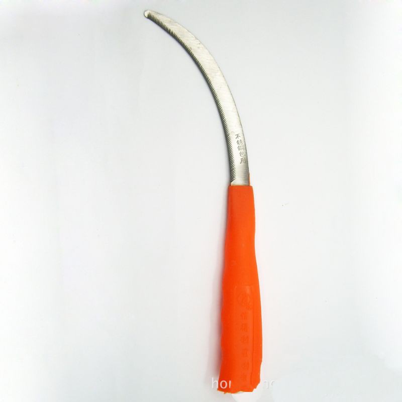 PADDY / GRASS KNIFE WITH PVC HANDLE / PVC PADDY SICKLES | Shopee Malaysia