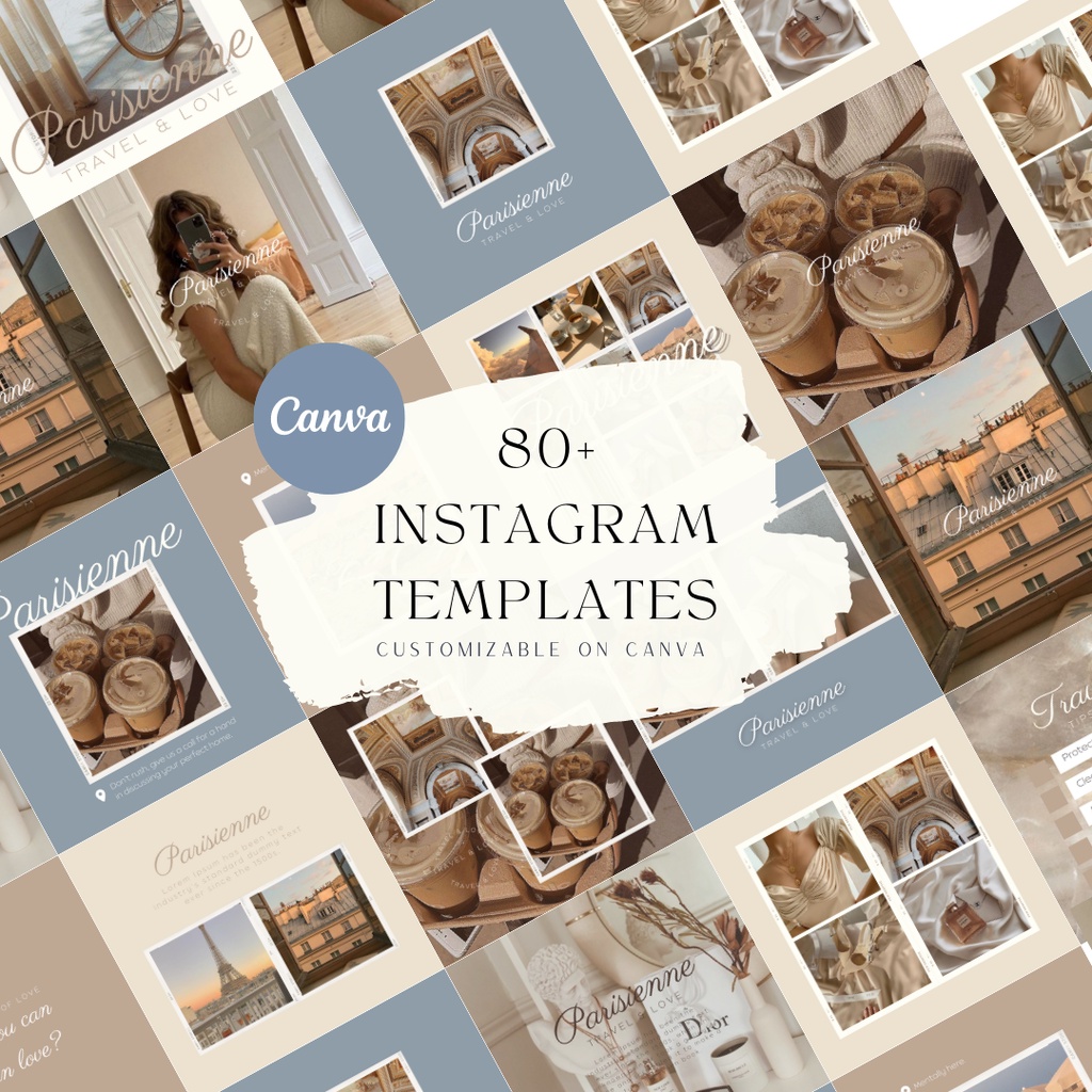Angela Social Media Pack | 80+ Instagram Post Template, Social Media ...