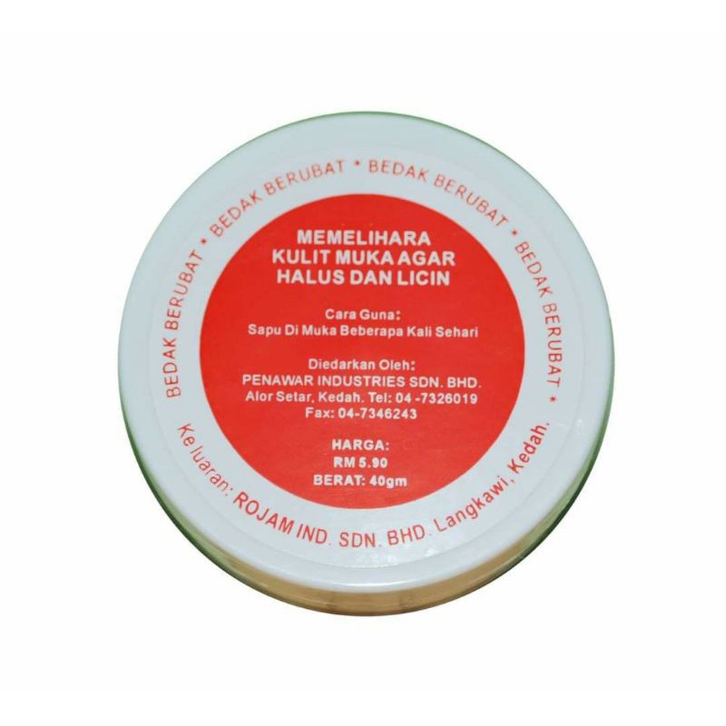 Original from HQ BEDAK BERUBAT ROJAM memelihara kulit muka agar halus ...