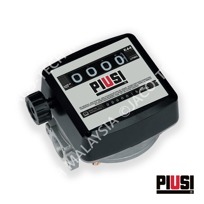 PIUSI K44 4 Digits 1" Mechanical Diesel Meter | Shopee Malaysia