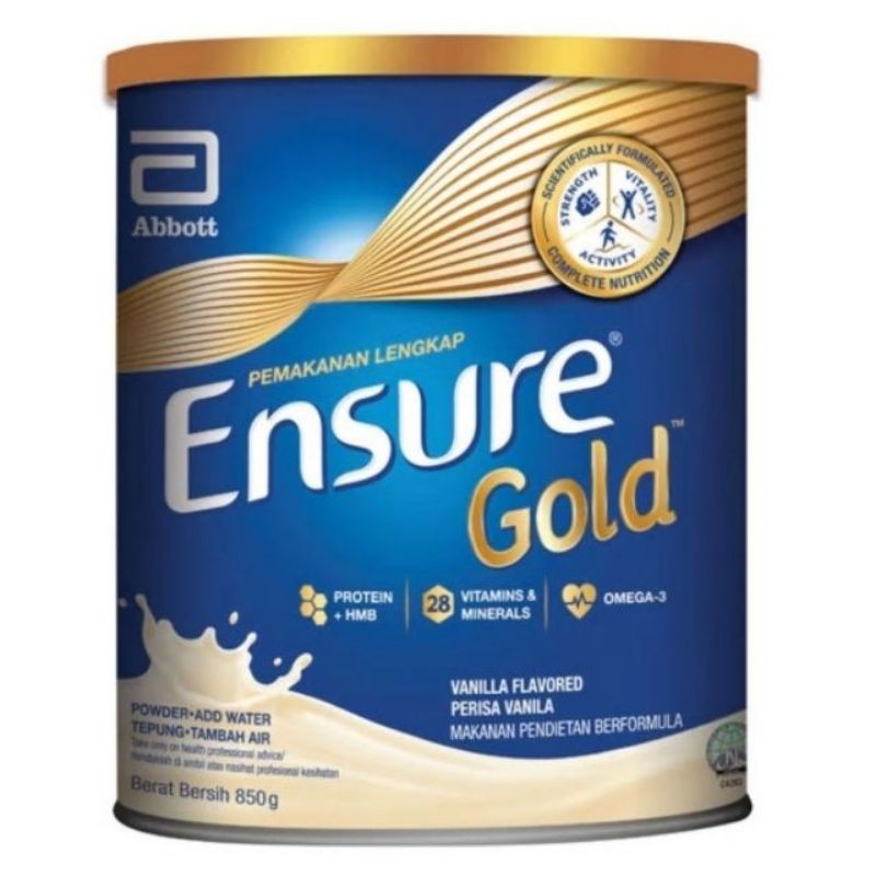 ensure gold vanilla 850g | Shopee Malaysia