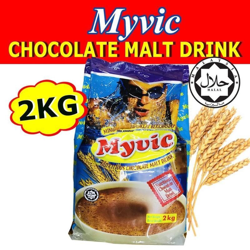 [TKM] Myvic Chocolate Malt Drink 2kg | Shopee Malaysia