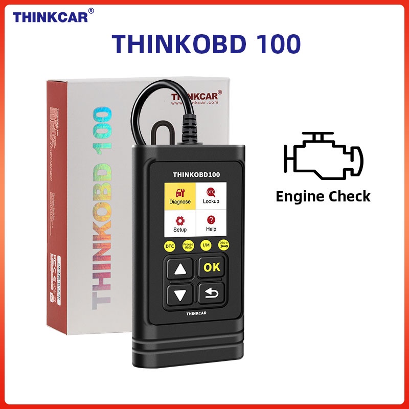 THINKCAR THINKOBD 100 OBD2 Scanner Automotive Diagnostic Scanner Tool ...