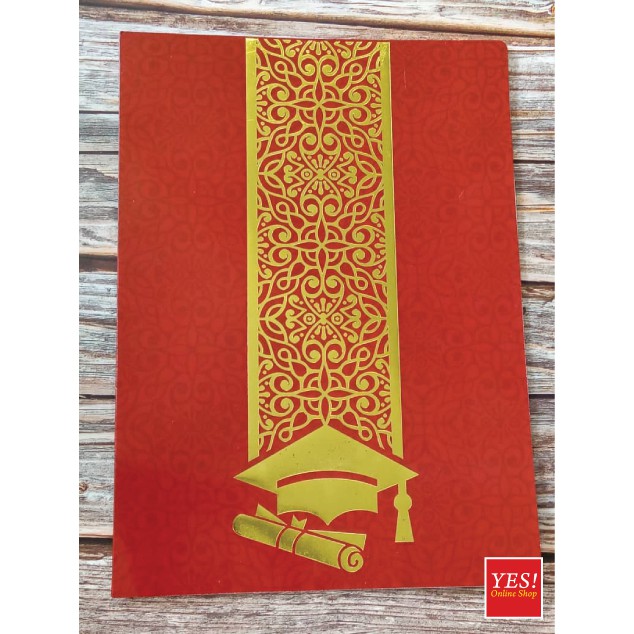 Folder sijil graduasi/ graduation certificate holder / folder book ...