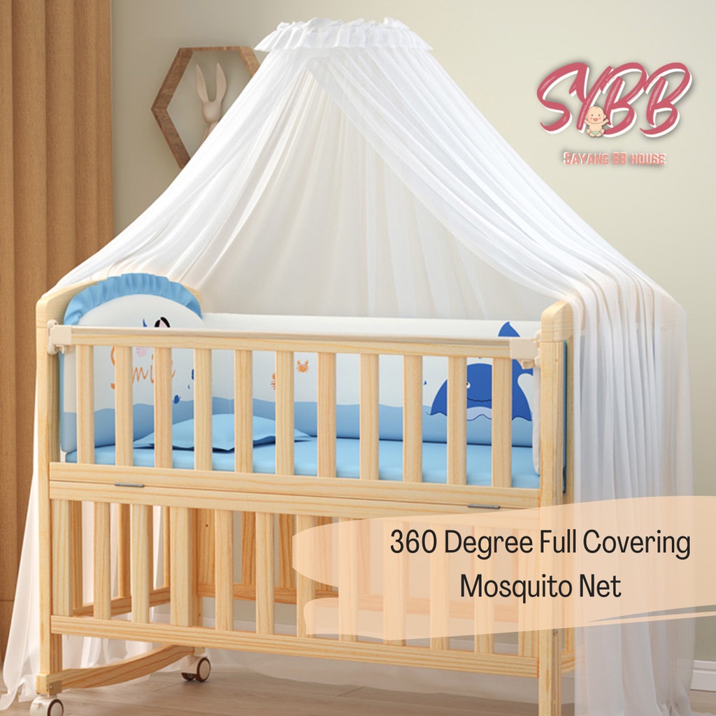 BD Natural Baby Cot Single Storey Multifunction Natural baby crib ...