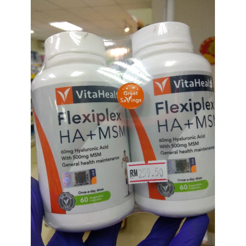 Exp 05/23 Vitahealth flexiplex HA+MSM | Shopee Malaysia