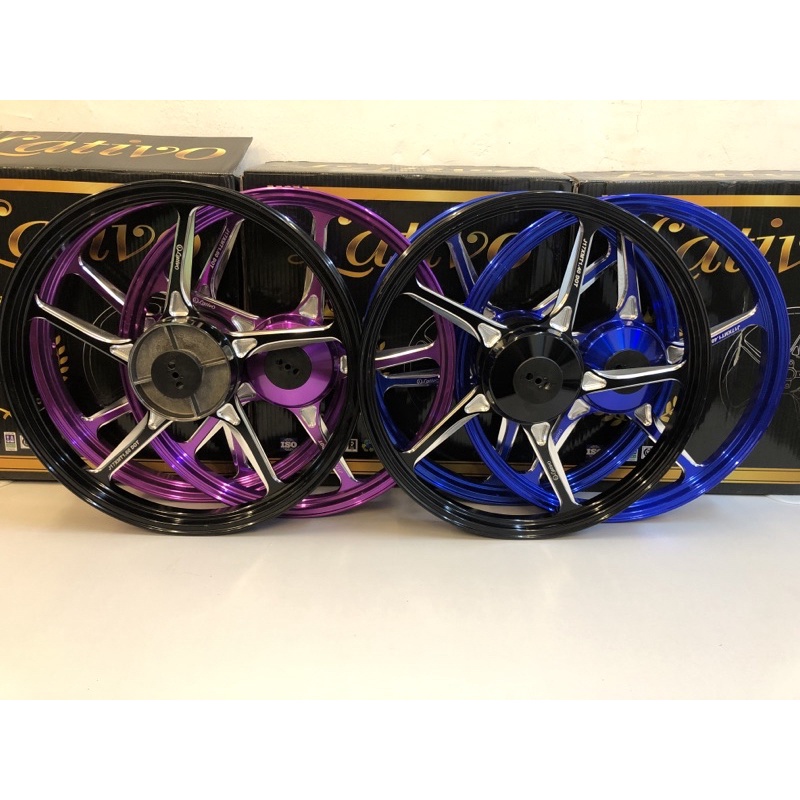 EX5-DREAM WAVE100 LATIVO 511 CNC SPORT RIMS WITH BEARING | Shopee Malaysia