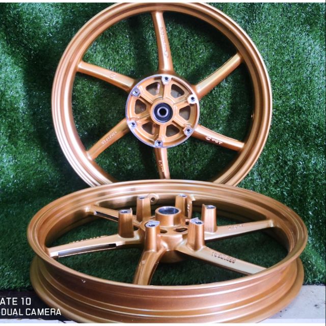 RACING BOY 100%ORI KAWASAKI KRR150 RR150 ZX15 Sport Rim Rims SP522 RCB ...