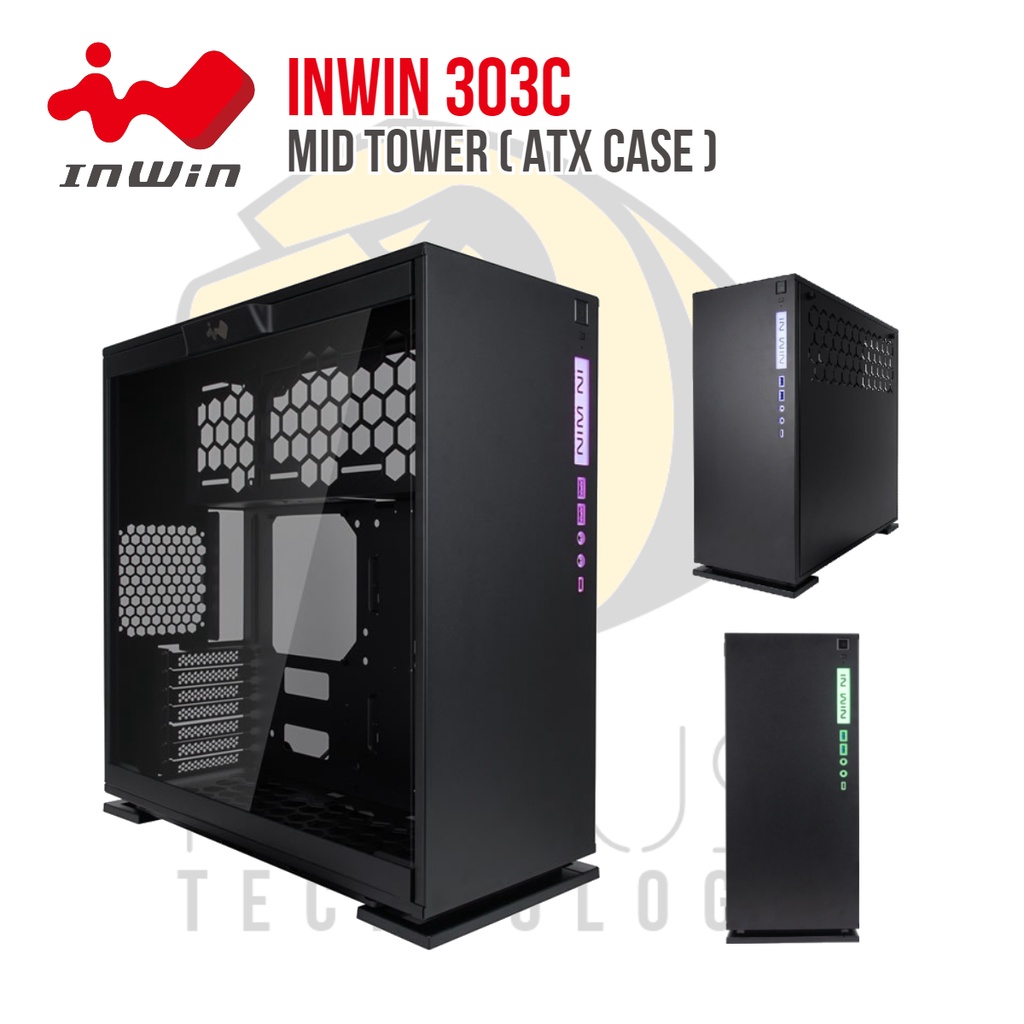 InWin 303C Mid Tower ATX Chassis | Shopee Malaysia