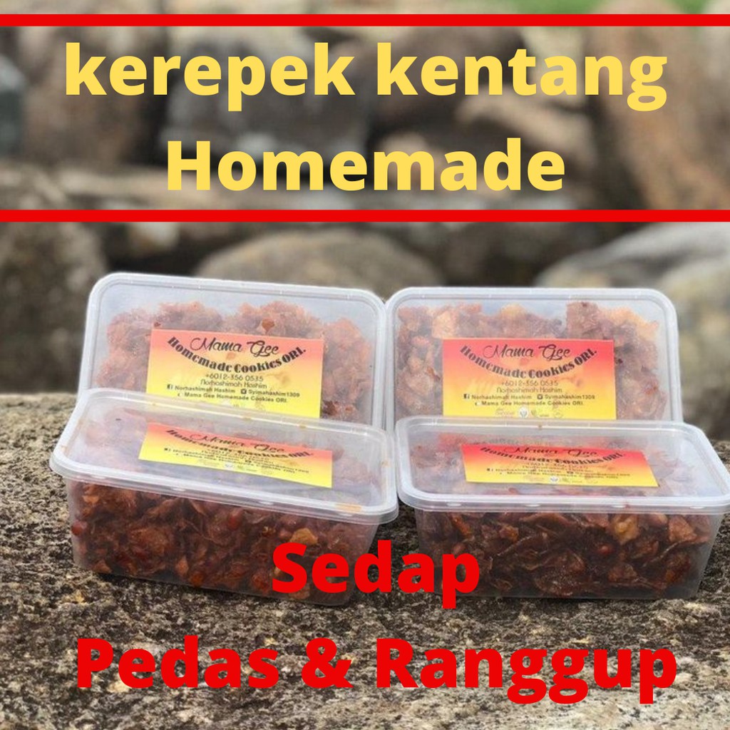 KEREPEK KENTANG SAMBAL ASLI JAWA-SEDAP-RANGUP-PEDAS | Shopee Malaysia